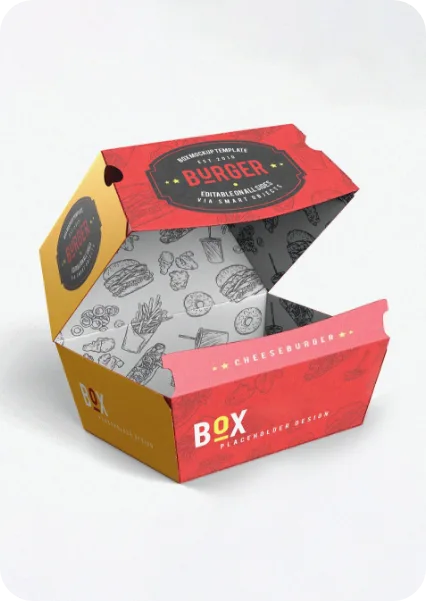 customized burger boxes